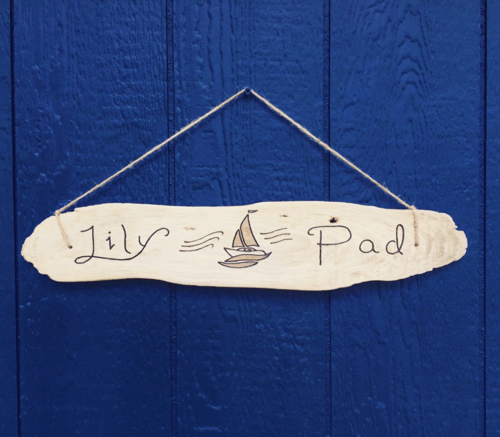 Personalized Driftwood Sign With Custom Text | Destination Tree